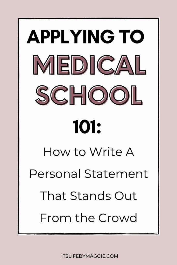 Personal Statement Examples for Medical School + Powerful Tips